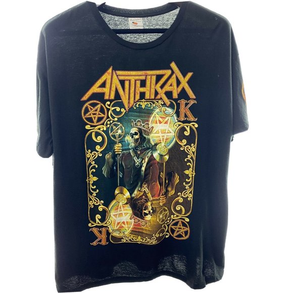 Unbranded | Shirts | Anthrax Death Just Begun Xl Tshirt World Tour Dou ...